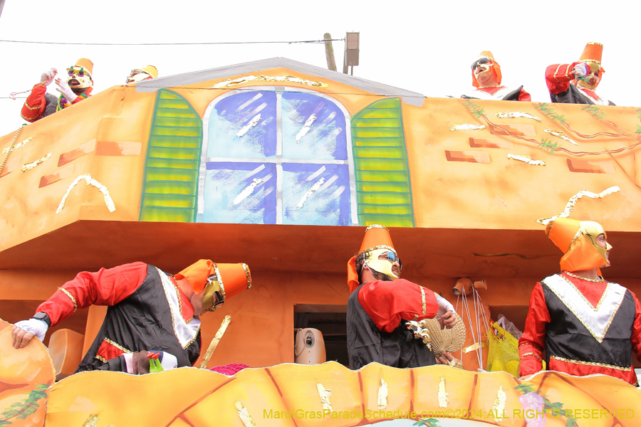 2024 Krewe of Thoth presents "Thoth Goes Festin'" February 11, 2024 New Orleans, LA Mardi Gras ...